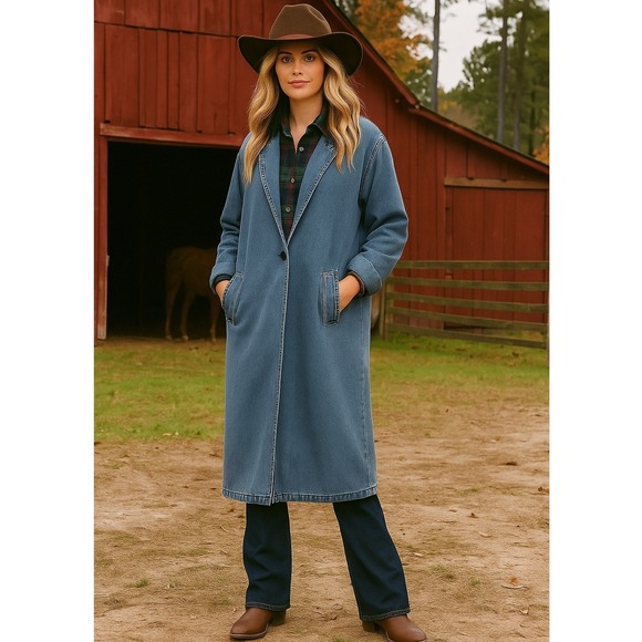 Bedford Fair | Jackets & Coats | Vtg Bedford Fair Jacket Womens L Long ...